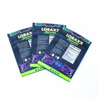 China Vibrant Printed Stand Up Pouches For Gummies Packaging With Customizable High-Color Brand Pattern. for sale