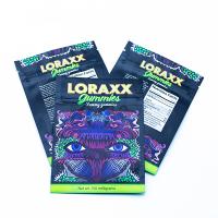 China Vibrant Printed Stand Up Pouches For Gummies Packaging With Customizable High-Color Brand Pattern. for sale