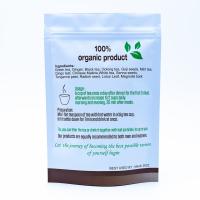 China Biodegradable Stand Up Pouches for Nutraceuticals 50-120 Micron with Reusable Zipper for sale