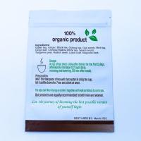China Biodegradable Stand Up Pouches for Nutraceuticals 50-120 Micron with Reusable Zipper for sale