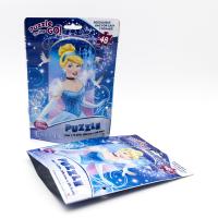 China Custom Printed Resealable Stand Up Zipper Pouches for Toys Packaging 50-120 Micron for sale