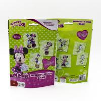 China Custom Reusable Toys Stand Up Pouches 10-70cm Width Child-Safe Zipper Packaging for sale