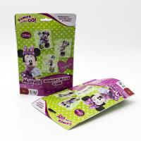 China Custom Reusable Toys Stand Up Pouches 10-70cm Width Child-Safe Zipper Packaging for sale