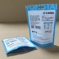 China Custom Printed Sauce Packaging Bags with Zipper and Window for sale