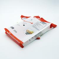 China Custom Printed Frozen Seafood Gusseted Bag with Transparent Window 100-160 Micron Moisture-Proof for sale