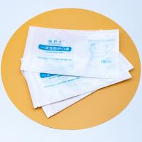 China Medical Grade Mask Packaging Bags Resealable Zipper 50-120 Micron Custom Sizes for sale