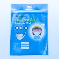 China Sterile Three Sided Sealing Bag For Protective Masks Packaging With Custom High-Definition Printing Pattern. for sale