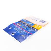 China Custom Thin Gauge Three Sided Sealing Bag for Floss Packaging 50-120 Micron with Hanging Hole for sale
