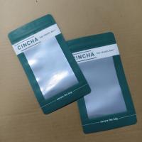 China PE Stand Up Food Packaging Bags with Window 10cm-50cm Width for sale