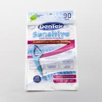 China Custom Zip Lock Pouches for Dental Floss Packaging 50-120 Micron Resealable Bags for sale