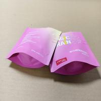 China Custom Protein Powder Bags 115mm Stand Up Food Grade Eco Friendly High Barrier Moisture Resistant for sale