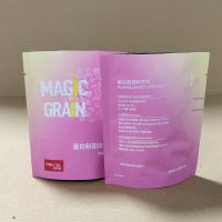 China Custom Protein Powder Bags 115mm Stand Up Food Grade Eco Friendly High Barrier Moisture Resistant for sale