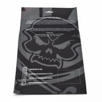 China Water-Resistant Mylar Stand Up Pouches 100-160 Micron for Clothing Packaging with Transparent Window Wholesale for sale