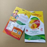 China Hanging Hole Mango Slice Packaging - 3-Side Seal, Moisture Barrier & Clear Window for sale