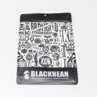 China Custom Printed Three Sided Sealing Mylar Bags 10-60cm Width for Clothing Accessories Packaging with Resealable Zipper for sale