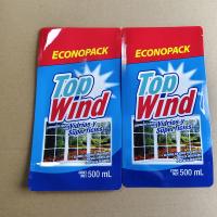 China Eco Friendly Recyclable Tri Seal Bags for Glass Cleaner 500ml 1L 5L for sale