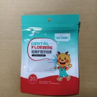 China Custom Eco-Friendly Dental Floss Picks Bags 1000ml PET PE High Clarity Retail Packaging for sale