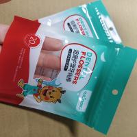 China Custom Eco-Friendly Dental Floss Picks Bags 1000ml PET PE High Clarity Retail Packaging for sale