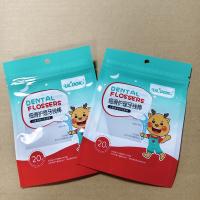 China Custom Eco-Friendly Dental Floss Picks Bags 1000ml PET PE High Clarity Retail Packaging for sale