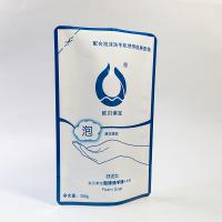 China Custom Printed Refillable Stand Up Pouches for Hand Sanitizer 100-160 Micron for sale