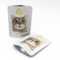 China Custom Printed Zip Lock Pet Food Pouch 50-120 Micron Stand Up Bag Wholesale for sale