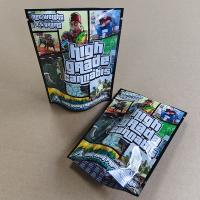 China Custom GTA Print Child-Proof Pouches 3-Side Seal Tamper-Evident 100-300mm Width for sale