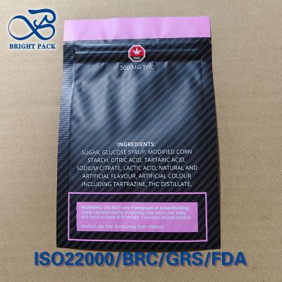 China B2B Child Resistant Storage Bags with Clear Window 50ml to 5L Customizable for sale