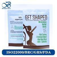 China Biodegradable Stand Up Pouches for Nutraceuticals 50-120 Micron with Reusable Zipper for sale