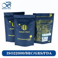 China Custom Stand Up Pouches for Candies Packaging 50-120 Micron with Resealable Zipper for sale