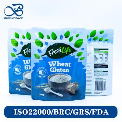 China Multi-Functional Stand Up Pouches For Flour And Grains Packaging Featuring Moisture-Proof And Water-Resistant. for sale