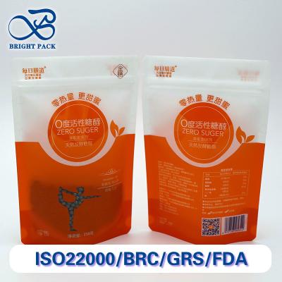 China Moisture-Proof Stand Up Pouches For Food Packaging With Custom Unique Windows And Printing Patterns. for sale