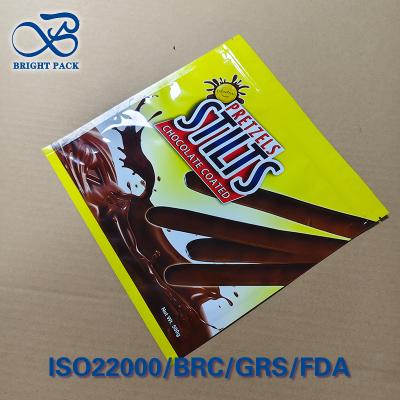 China Moisture Proof Chocolate Coating Bags 0.05g WVTR FDA Compliant PET/AL/PE Laminate for sale