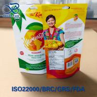 China Ziplock Resealable Mango Bag 500g 10-Color Gravure Print Thick-Cut Portion for sale