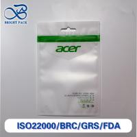 China Anti-Static Three Sided Sealing Bags with Transparent Windows 50-120 Micron for Electronic Packaging for sale