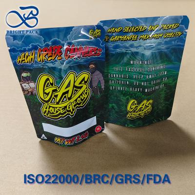 China ISO 8317 Child Resistant Bag 600D Polyester NFC Anti Tamper Alpine Meadow Print for Pharma for sale