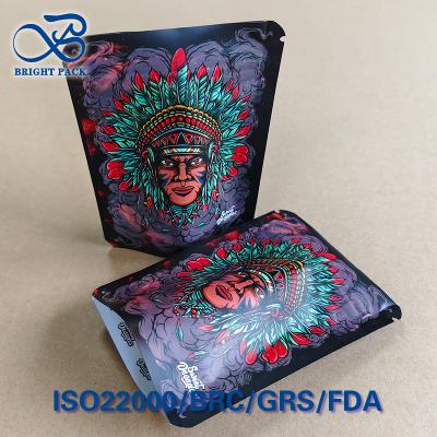 China 8-Layer Laminate Child-Proof Bag O2 Barrier 0.48cc/m2/day Gravure Print 102um for sale