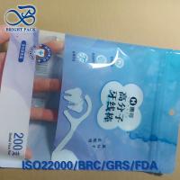 China UV-Blocking Dental Floss Bag 380nm Cutoff Holographic Anti-Fake Label 80x120mm for sale