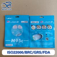 China Multi-Layer Barrier Sealed Bag with Clear Window for Mask Packaging 50-140 Microns for sale