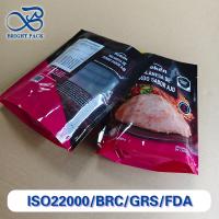 China Food Safety Stand Up Pouches with Visible Window Customizable HD Digital Printing 50-120 Micron for sale