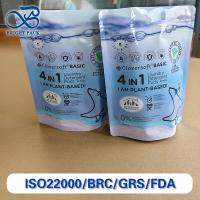 China Chemical Resistant Stand Up Pouches for Laundry Detergent Pods 10 Color Printing 50 to 120 Micron for sale