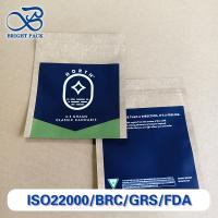 China Recyclable And Biodegradable Kraft Paper Bag For Pharmaceutical Packaging With High-Resolution Customizable Printed. for sale
