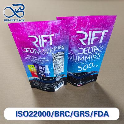 China Custom Designed Child Resistant Pouches Boasting Pantone Matched Colors For Pharmaceutical Packaging. for sale