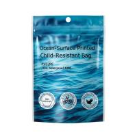 China Ocean-Surface Printed Child-Resistant Bag PVC/PE Laminated 10m Waterproof ASTM F2090 Certified for sale