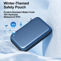 China Winter-Themed Safety Pouch Scratch-Resistant 10H Hardness Waterproof IPX4 Matte Finish for sale