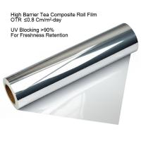 China High Barrier Tea Composite Roll Film OTR ≤0.8 UV Blocking >90% for Freshness Retention for sale