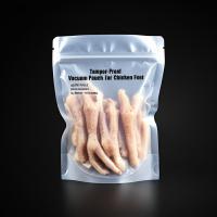 China Tamper Proof Vacuum Pouch for Chicken Feet ASTM F3510 Child Resistant O2 Barrier 0.45 cc for sale