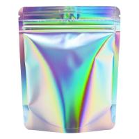 China Childproof Checkerboard Pouches Holographic Seal Heavy Metal Free EN 71-3 EU Toys 6x5 to 12.5x8.5 Inch for sale