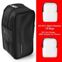 China ISO 8317 Child Resistant Bag 600D Polyester NFC Anti Tamper Alpine Meadow Print for Pharma for sale