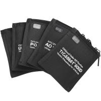 China ​Childproof Dollar Bill Pouches NFC Tamper-Proof 600D Polyester Base For US Brands for sale