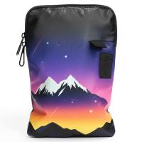 China Childproof Mountain Nightscape Bags NFC Anti-Tamper 600D Polyester Base for sale
